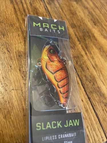 Mustad 2.75" Slack Jaw Lipless Crankbait 1/2 Oz Mach Fishing Bait - SP ...