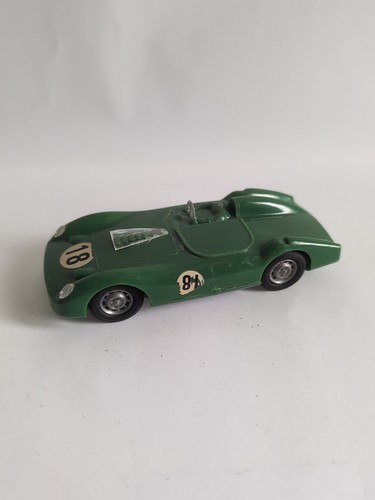 vtg Bandai Japan Slot Car plastic Racing car 18 Green | eBay