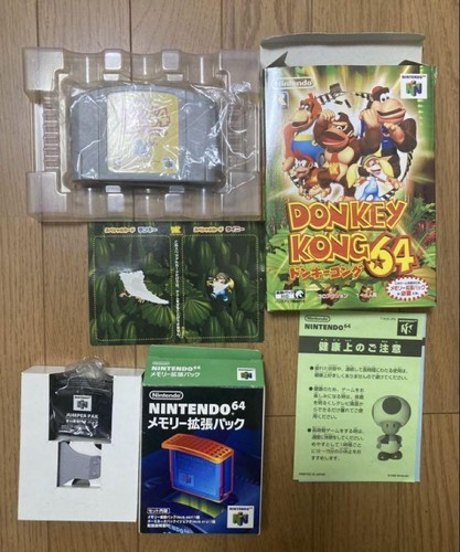 Nintendo 64 Memory expansion pack included Donkey Kong 64 | eBay