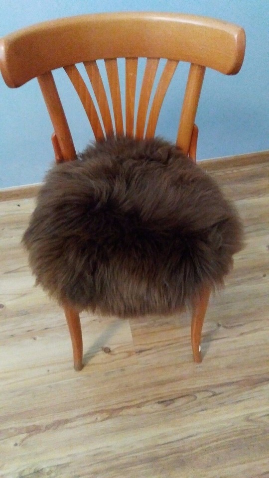 Fur chair pad seat pad seat cushion pillow fur cushion lambskin ...