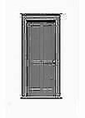 Tichy Trains 8032 HO Scale Doors pkg(6) 4-Panel, scale 30 x 80" 76.2 x ...