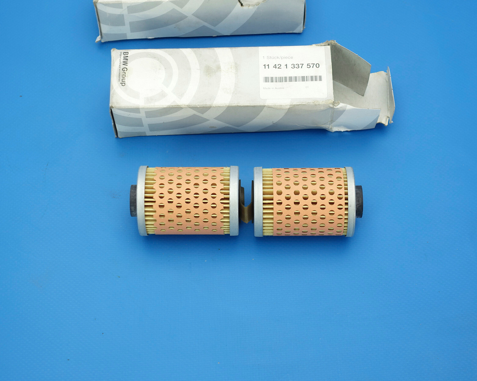 BMW OEM 69-95 OIL FILTERS (2) NON-OIL COOLER BIKES R60/6 R65 R75/7 R100 ...