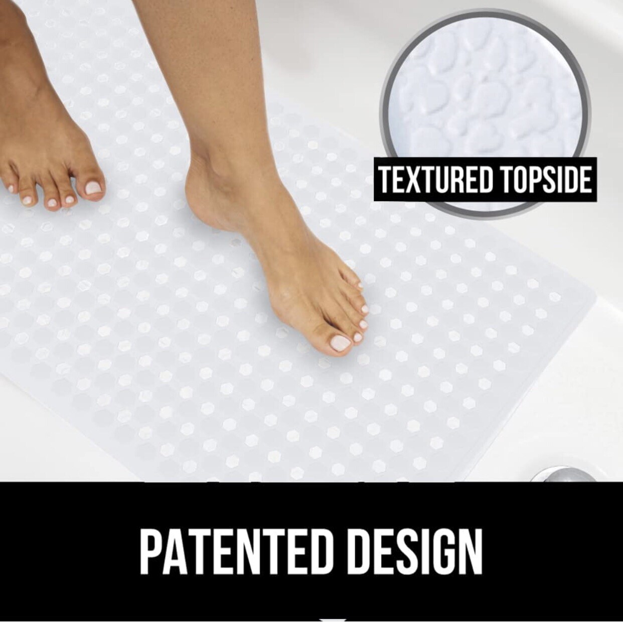 Gorilla Grip 35x16 inch Original Anti-Slip Bath Mat 19962816529| eBay