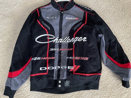 Jeff Hamilton Racing Jacket Dodge Challenger Jacket Mens XL Excellent ...