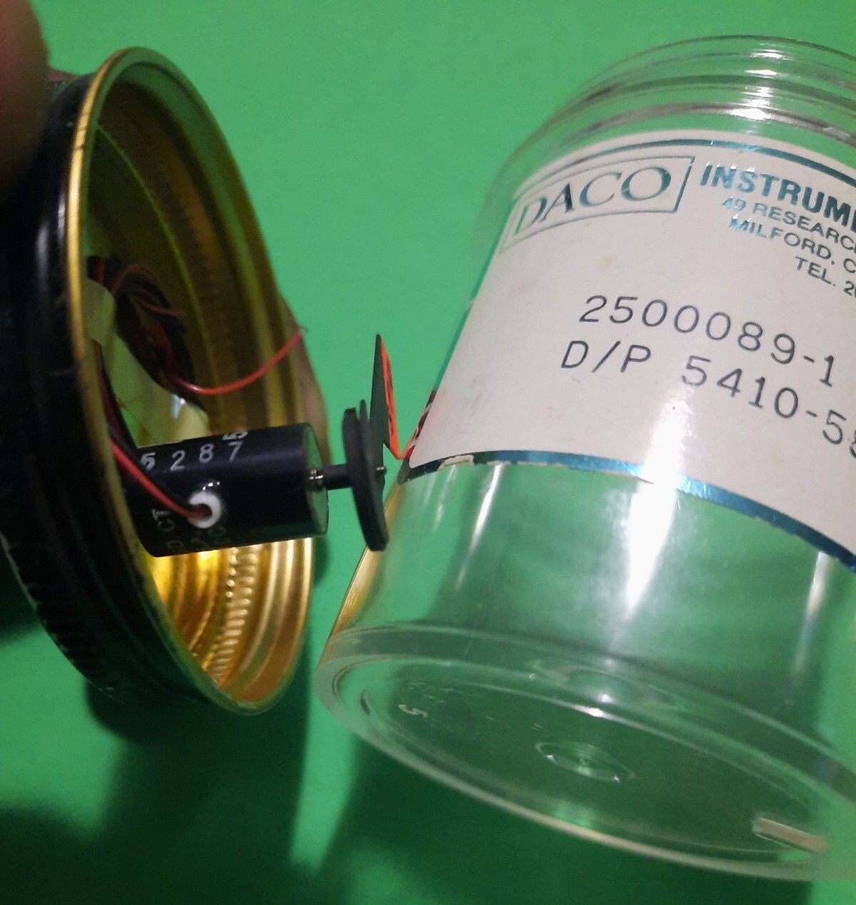 Daco Instrument Company Rotary Solenoid 5410-58 Aircraft Aviation | eBay