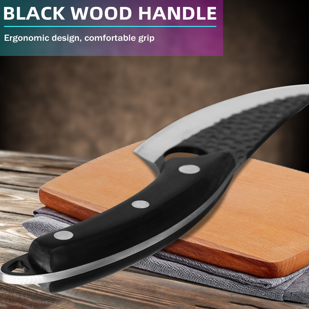 Full Tang Chef Knife Boning Forged Hand Viking Sheath Knives Butcher ...