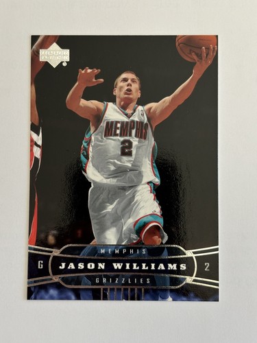 Jason Williams 2004 Upper Deck Basketball Card Memphis Grizzlies #91 ...