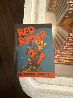1939 RED RYDER and the Highway Robbers WHITMAN Little PENNY BOOK VG+ ...