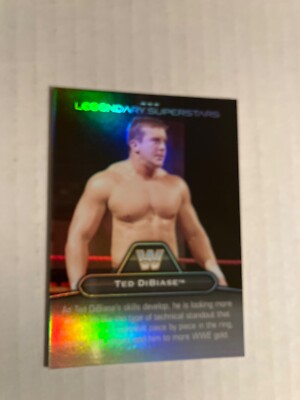 Ted dibiase jr tully Blanchard platinum legendary insert wrestling card ...
