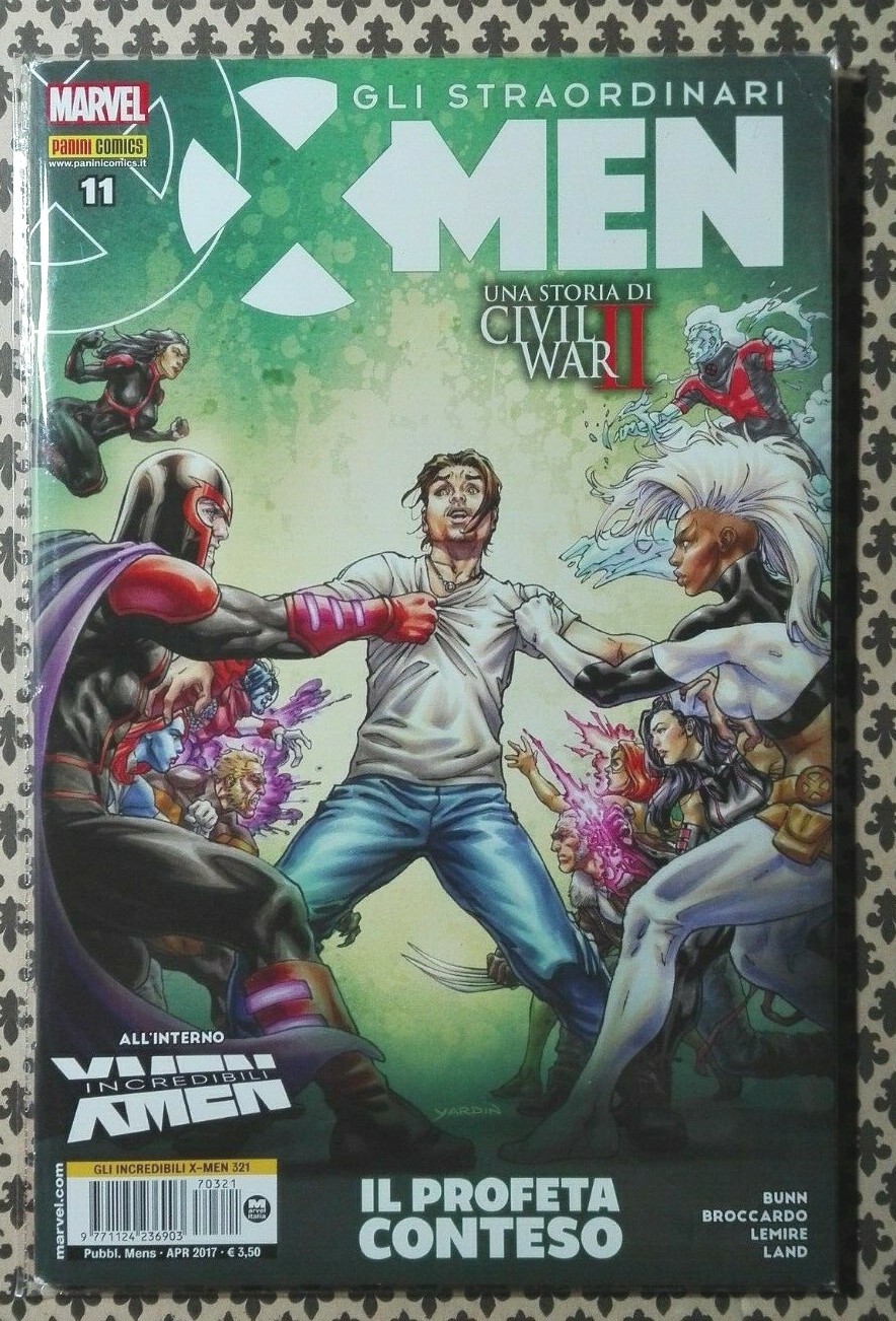 COMIC MARVEL - X-MEN DER STRITTE PROPHET JAHR 2017 N.321 - NEU, KIOSK ...