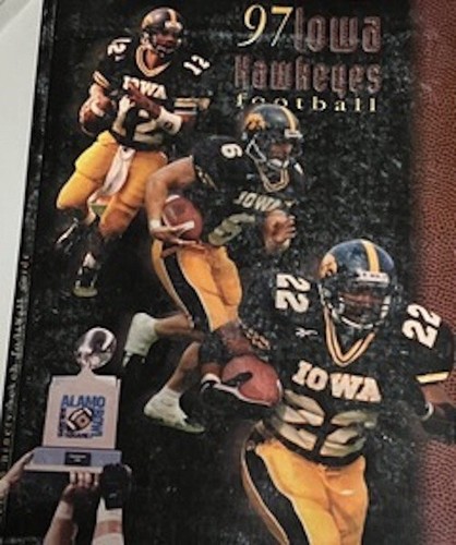 Rare Vintage 1997 Iowa Hawkeyes Football Media Guide Yearbook Program ...