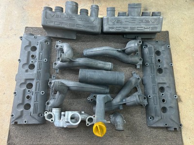 Porsche 928 S Intake Manifold Set and Valve Covers | eBay