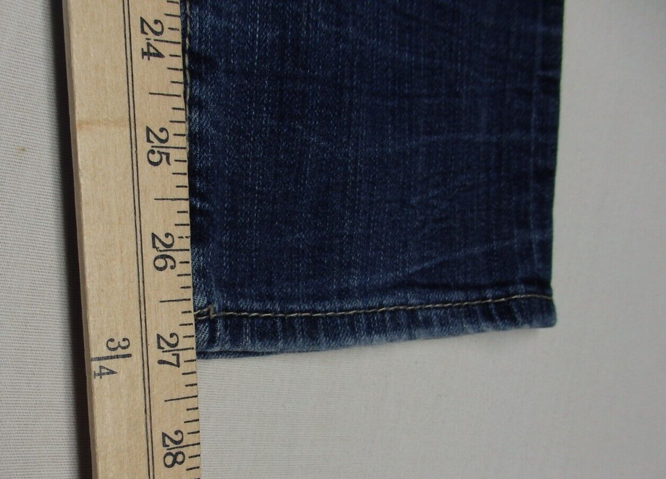 Men's *BKE* Buckle Aiden Straight Leg Blue Jeans Size 27 XS Extra Short ...