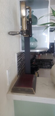 Vintners Reserve Bartop Wine Bottle Opener with Cork Screw & Table Top ...