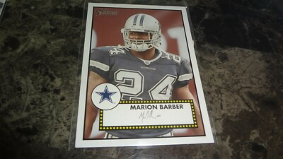 2006 TOPPS HERITAGE #7 MARION BARBER FOOTBALL CARD | eBay