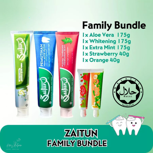 BUNDLE DEALS FAMILY TOOTHPASTE 175g | eBay