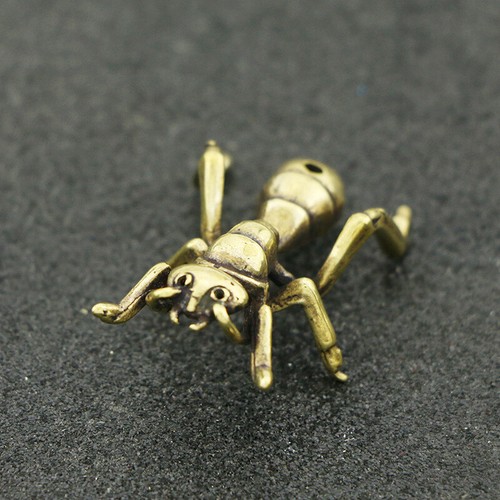Tabletop Figurine Brass Ant Animal Statue Small Sculpture Home Decor ...