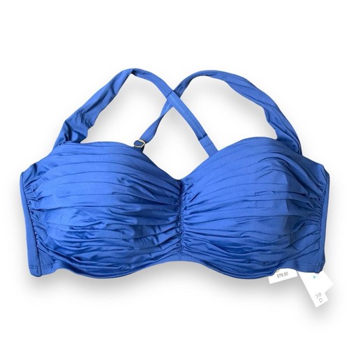 BLEU ROD BEATTIE Kore Convertible Bikini Top Navy 38D | eBay