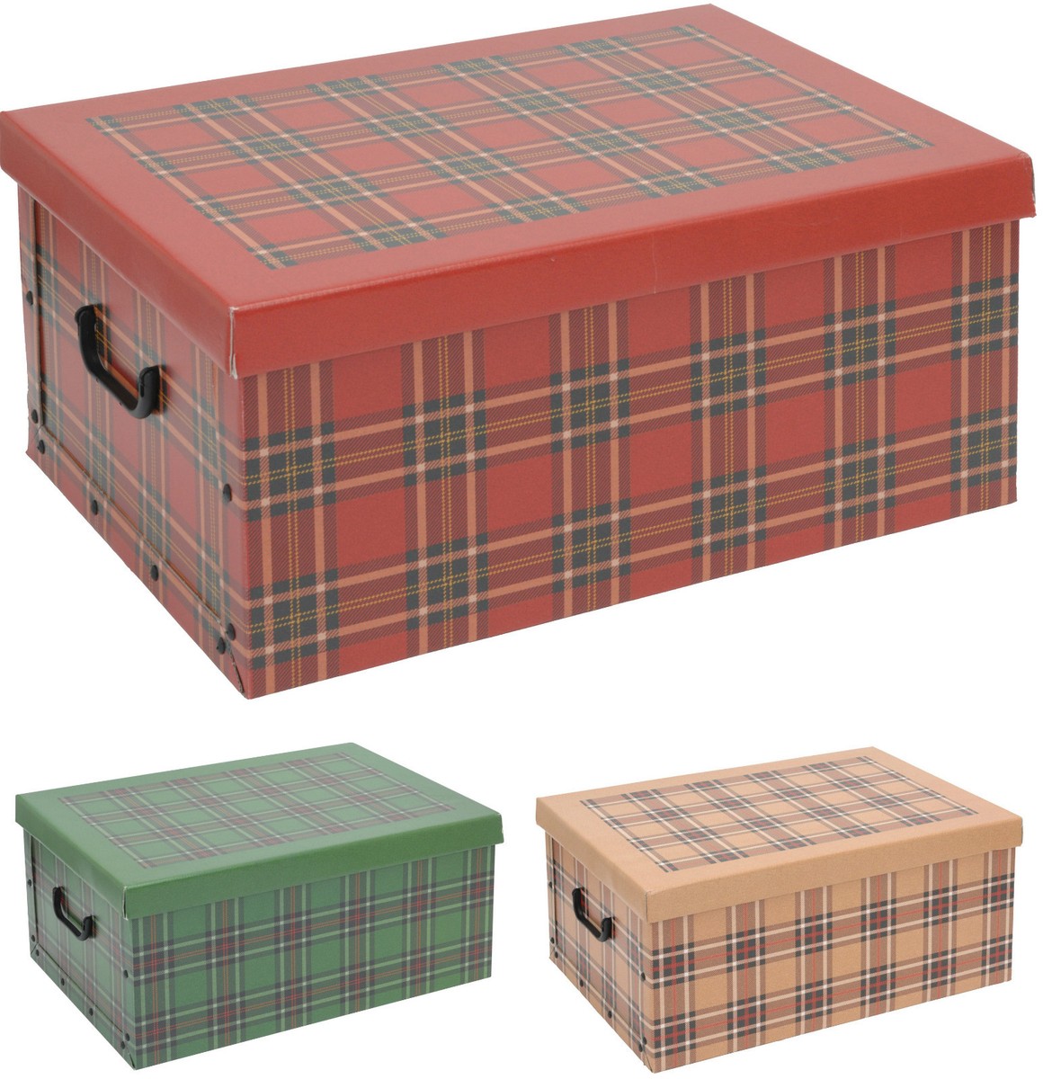 Cardboard Tote Boxes With Handles