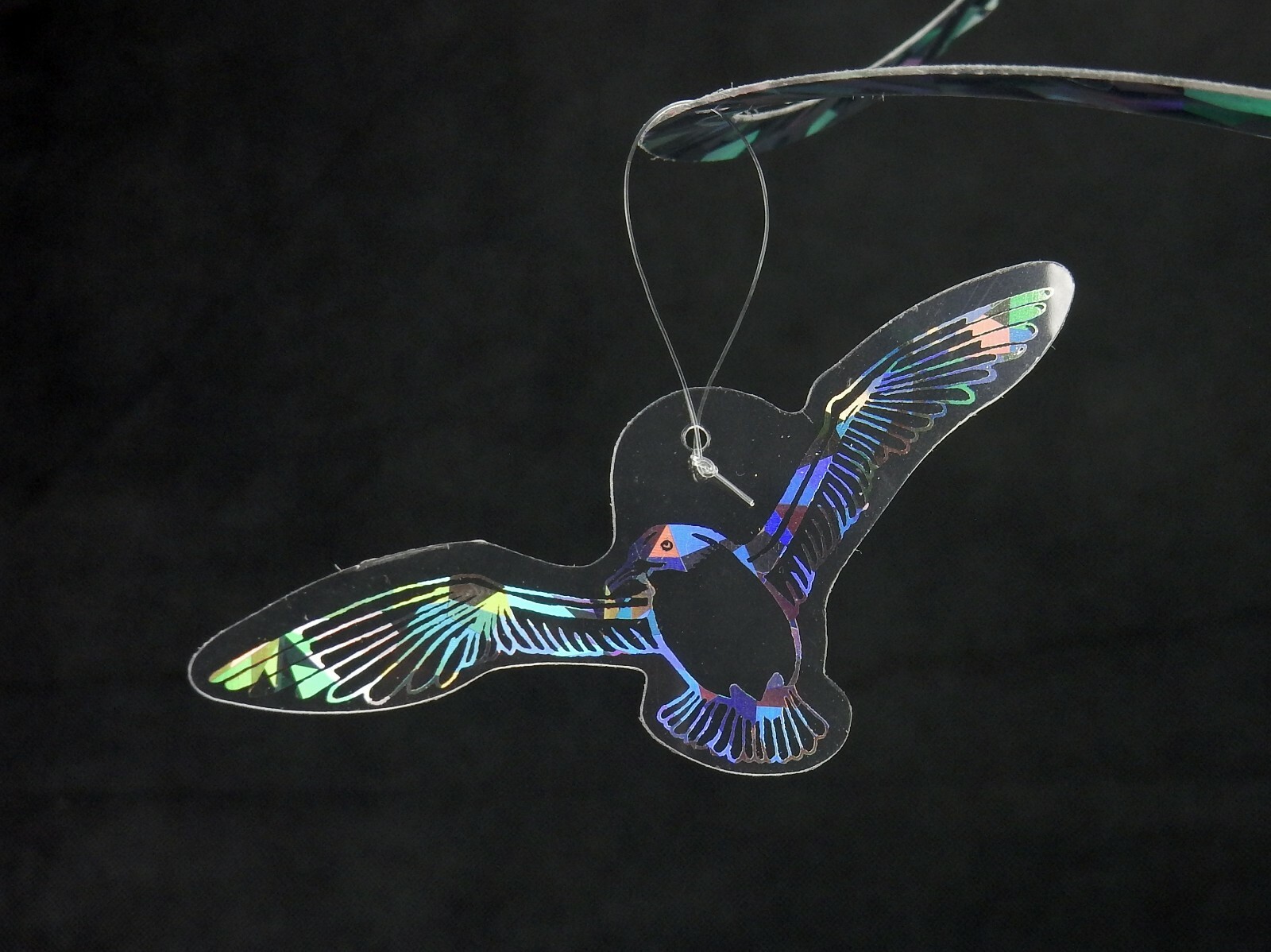 Spiral Seagull Mobile, Shimmering, Colorful Wind Spinner Porch ...