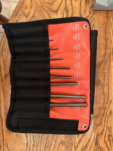 Mayhew Pro 9 Piece Roll Pin Pilot Punch Set Made in the USA | eBay
