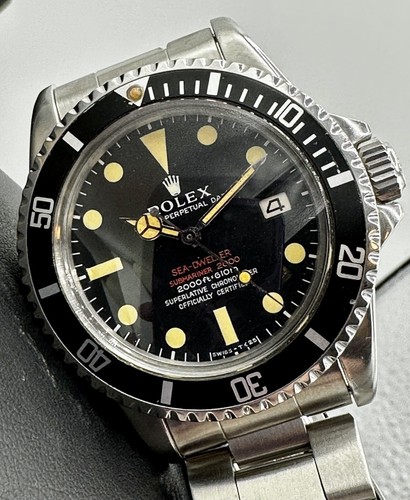 Rolex Sea-Dweller Ref 1665 Double Red Serial #221xxxx Circa 1967-68 ...