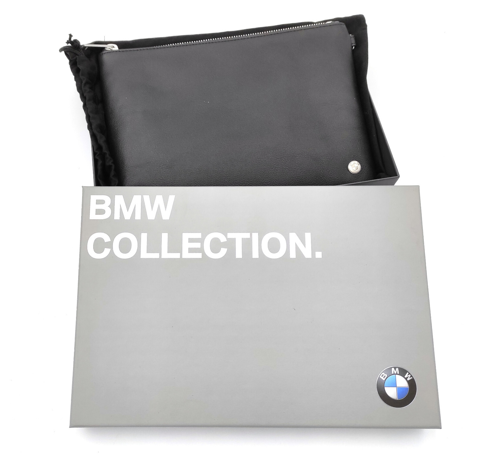 GENUINE BMW OEM Black Leather Pouch, 80222454671, 25,5×17 cm | eBay