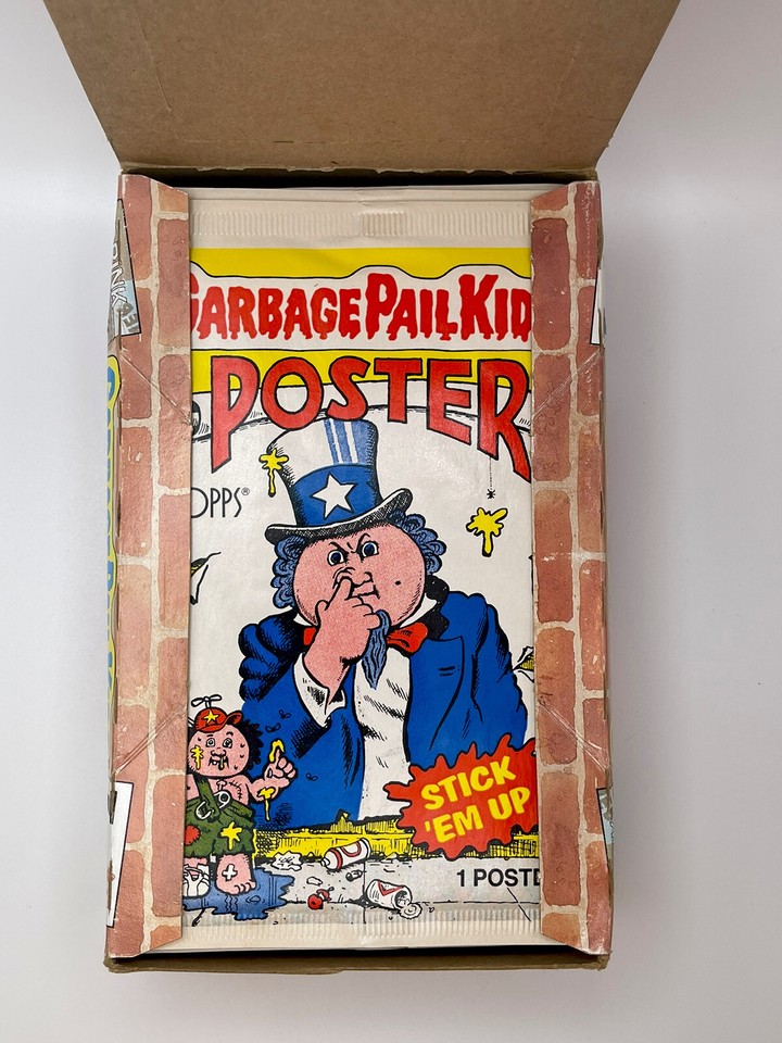 1986 Topps Garbage Pail Kids Poster Pack - Vintage- WOW!!! | eBay