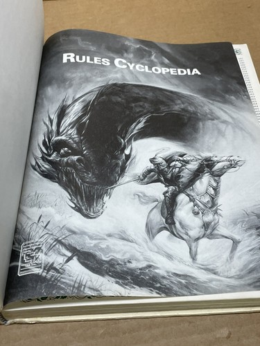 1991 Dungeons and Dragons Rules Cyclopedia D&d RPG TSR 1071 1st Edition ...