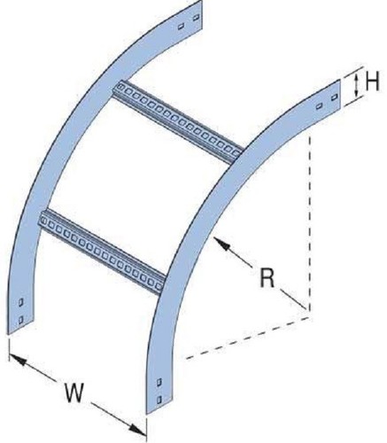 Unistrut SCL EXTERNAL RISER Nema 12B, 90° Hot Dip Galvanised- 150mm Or ...
