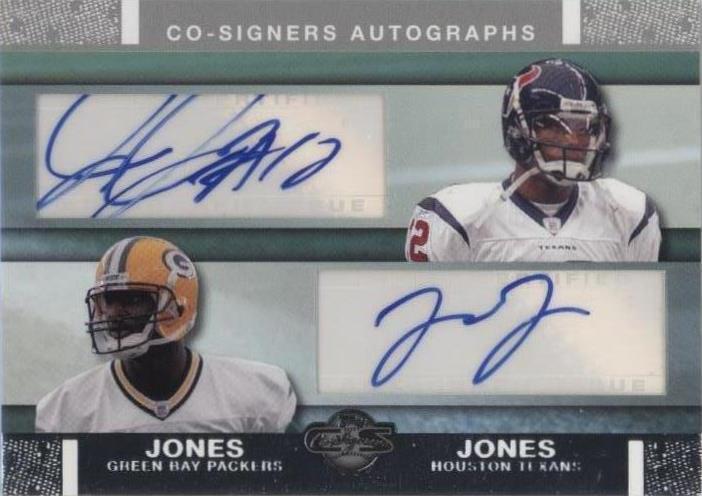 2007 Topps Co-Signers - Co-Signers Autographs James Jones, Jacoby Jones ...