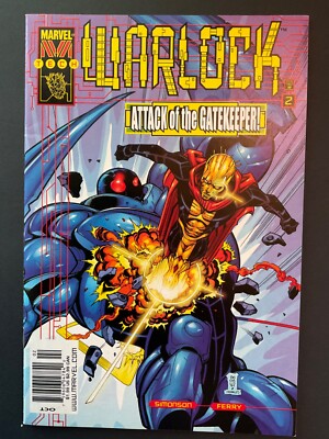 Warlock #2 Attack of the Gatekeeper (Marvel October 1999) VF/NM 9.0, M ...