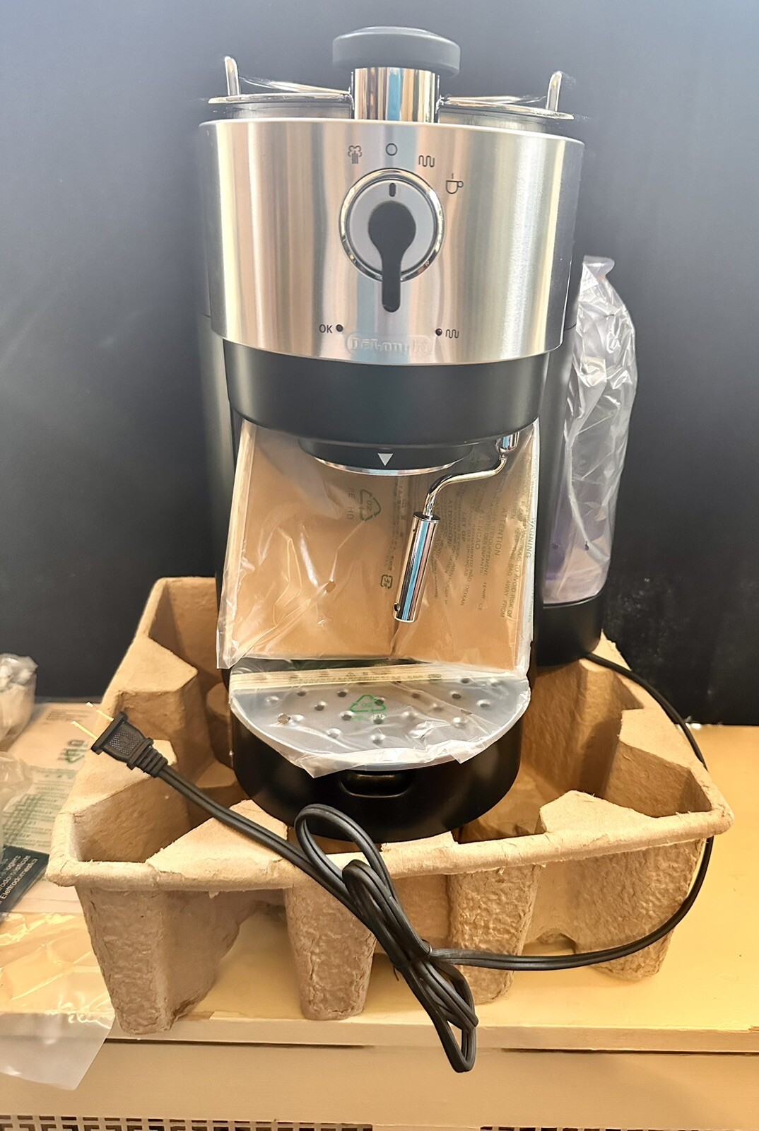 DeLonghi EC460 Espresso Cappuccino Latte Coffee Maker NEW without Box ...
