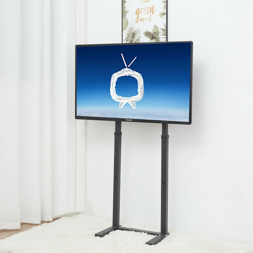 Tall TV Stand With Wheels For 32 To 85 Inch Flat Panel TVs, 42% OFF