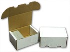 300 Count Cardboard Card Storage Box - Holds 250 Standard or 400 Gaming ...