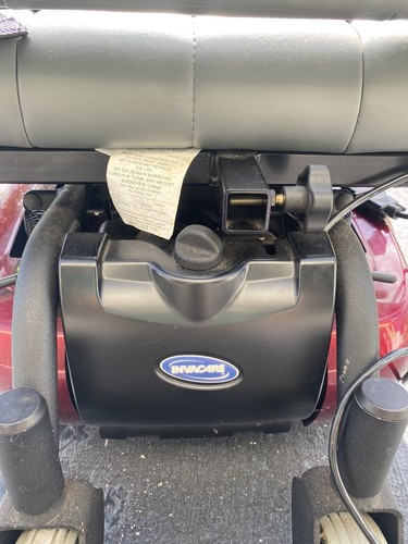 INVACARE PRONTO M41 SURESTEP POWER WHEELCHAIR - 20" SEAT WIDTH (RED ...