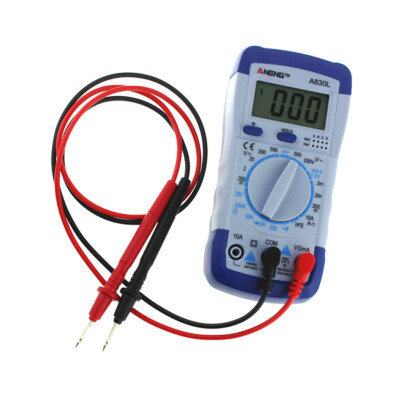 Digital Meter meter Ohmeter with Test Leads | eBay
