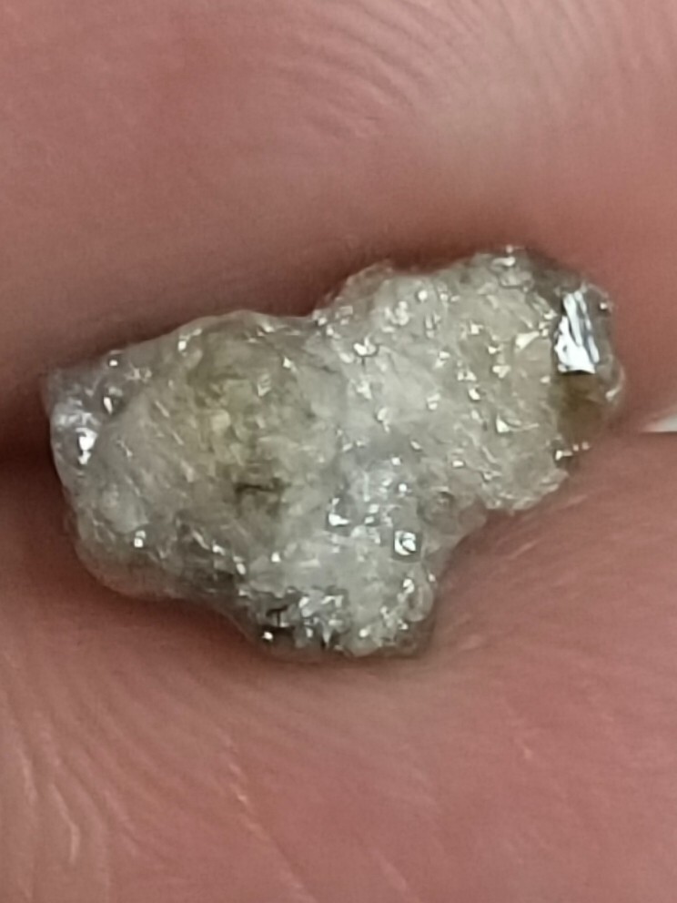 2.20 CTS/1 PIECE NATURAL REAL RAW UNCUT Brown ROUGH DIAMOND For Jewelry ...