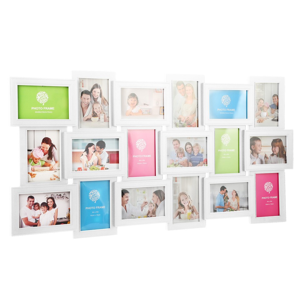 12/18 Photos Large Multi Picture Frame Collage Aperture Decor Memories ...