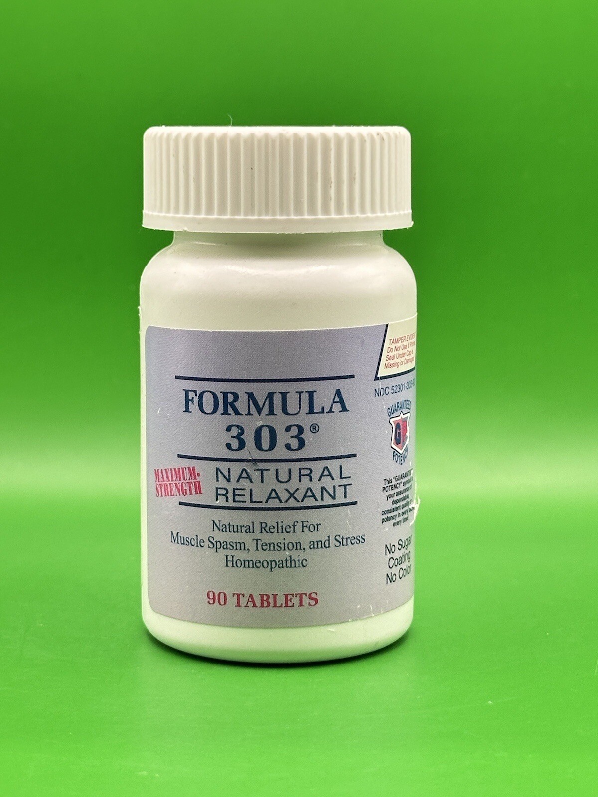 Dee CEE Labs Formula 303 Maximum Strength Tablets, 90 Tablets Natural ...