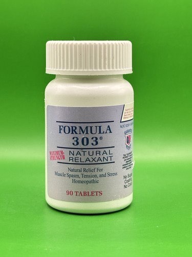 Dee CEE Labs Formula 303 Maximum Strength Tablets, 90 Tablets Natural ...