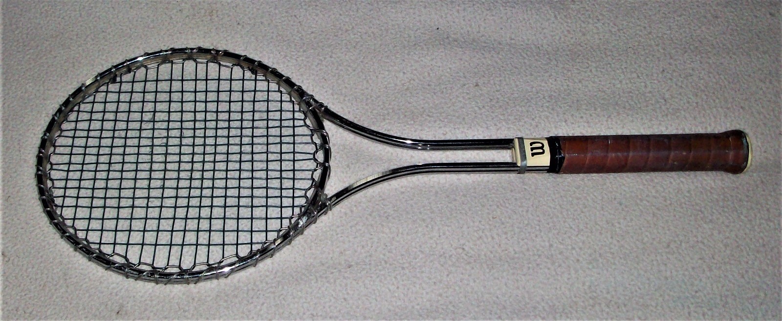 Vintage Wilson T2000 Tennis Racquet w/ Cover-4.5" Grip. THE JIMMY ...