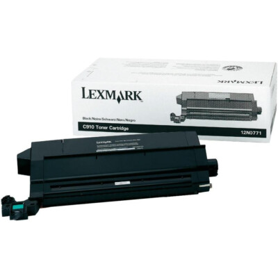 Original Lexmark Toner schwarz C910/C912 12N0771 neu A-Ware | eBay.de