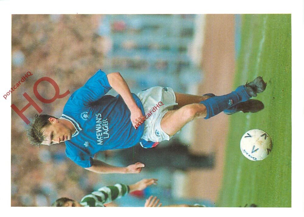 Picture Postcard: Football, Rangers, Nigel Spackman | eBay UK