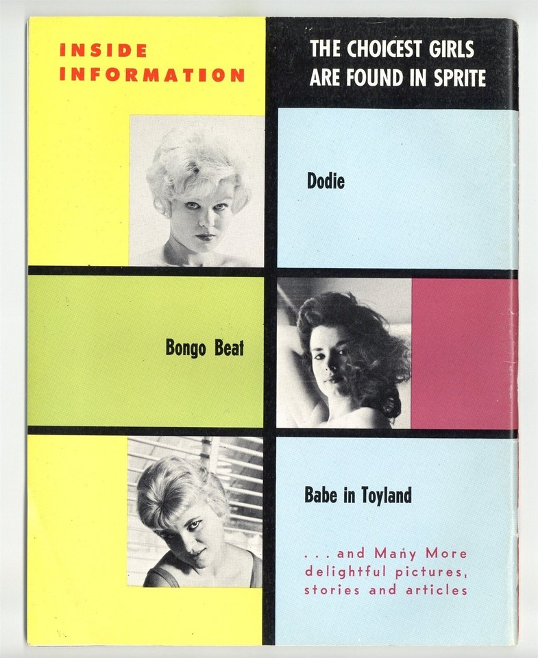 Sprite V1#3 Terry Higgins 12p & Centerfold 1960 Photography 56pg Pinup ...