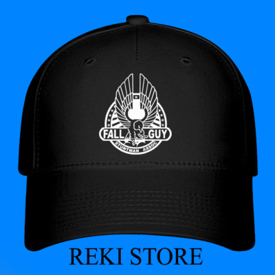 Fall Guy Insignia Black Hat Baseball Cap Size S/M & L/XL | eBay