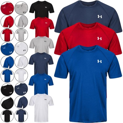 Under Armour Mens T-Shirt Short Sleeve Gym Fitness Heatgear Running ...