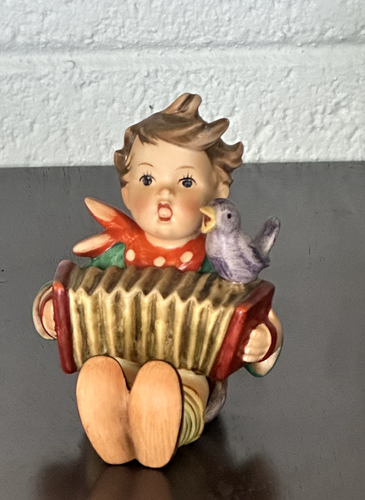 Goebel Hummel~ "Let’s Sing"~Boy with Accordion ~ HUM~110 ~Vintage 1938 ...