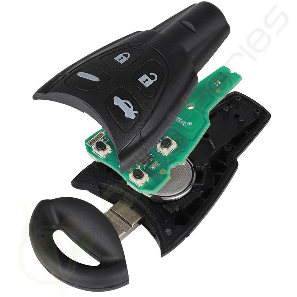 2 For Saab 9-3 2003 2004 2005 2006 2007 2008 2009 Remote Keyless Entry ...