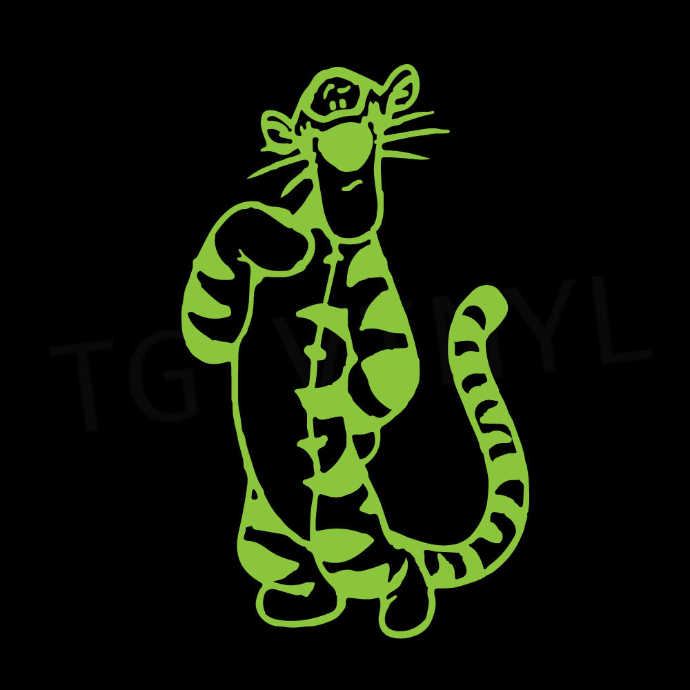 6" TIGGER Vinyl Decal Sticker Car Window Laptop Winnie the Pooh Bear ...
